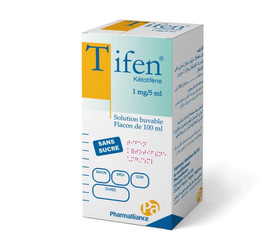 Tifen® Kétotifène (Sirop) – Produits Pharmalliance